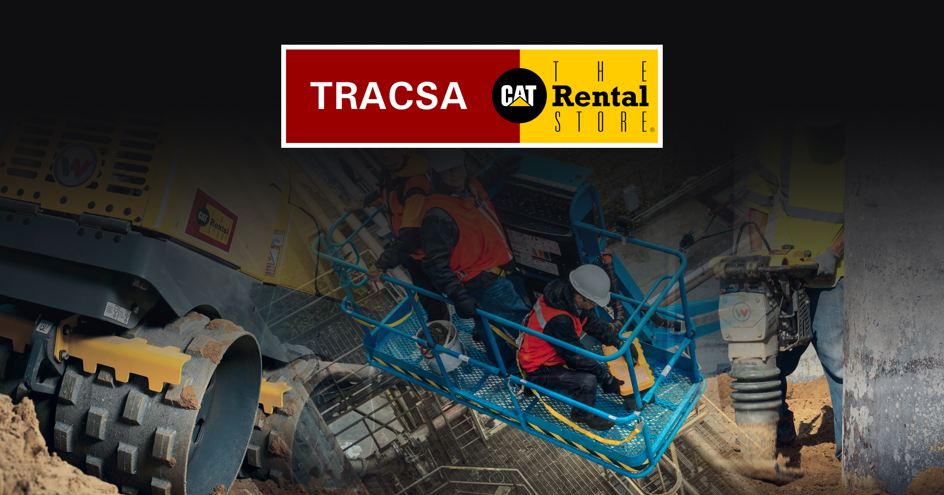 Renta de Excavadoras | Tracsa The Cat® Rental Store